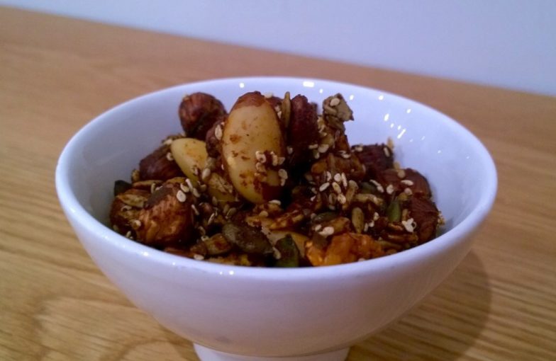 Spicy Sticky Nuts – Fussels Fine Foods